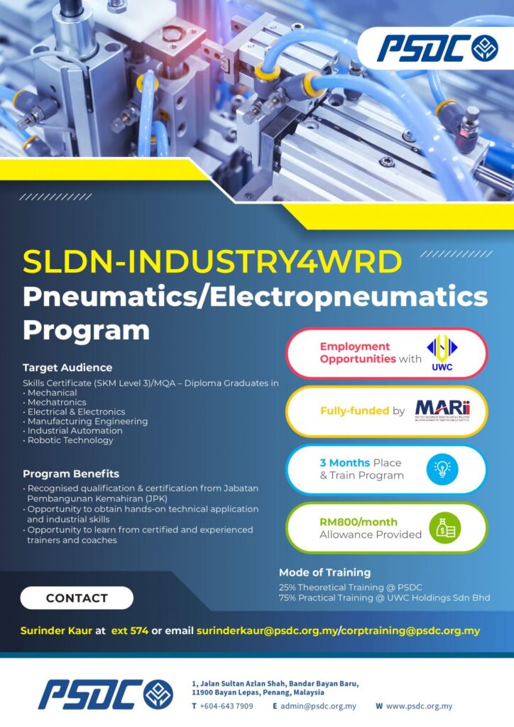 SLDN-Industry4wrd Program - Penang Career Assistance and Talent Centre